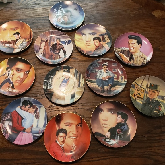 Bruce Emmett | Other | Elvis Presley Collectible Plates | Poshmark